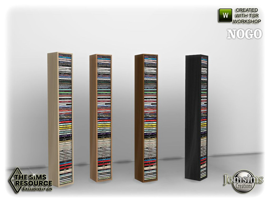 The Sims Resource - Nogo office deco CD Tower