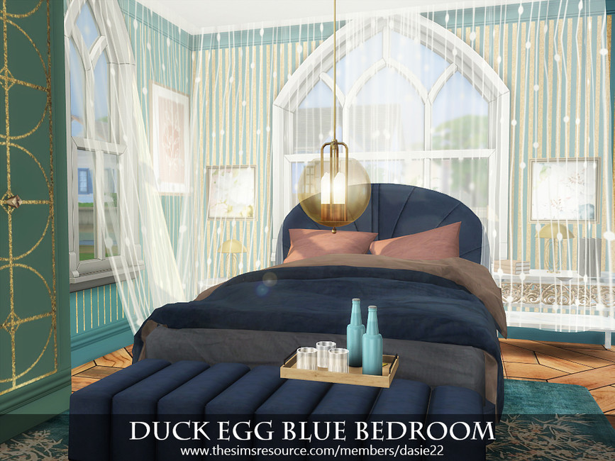 The Sims Resource - Duck Egg Blue Bedroom
