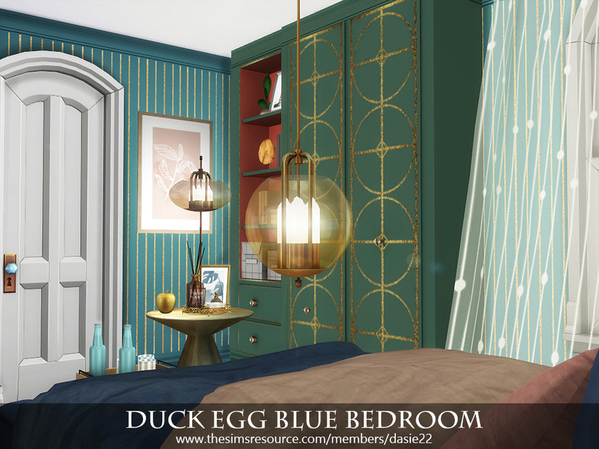 The Sims Resource - Duck Egg Blue Bedroom