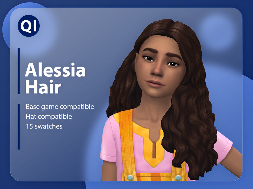 The Sims Resource - Alessia Hair
