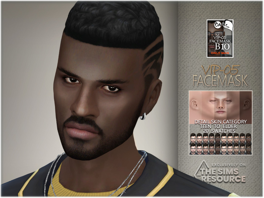 The Sims Resource - VIP-05 Facemask