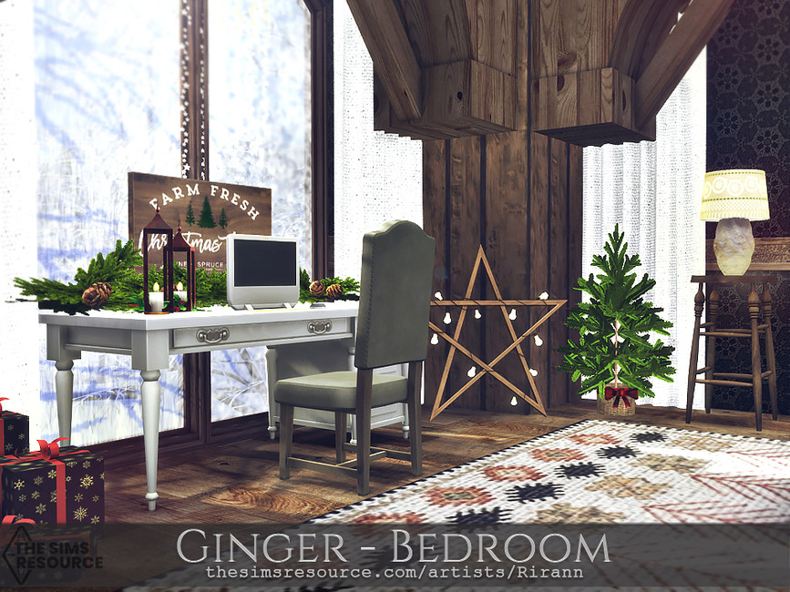 The Sims Resource - Ginger - Bedroom - TSR CC Only