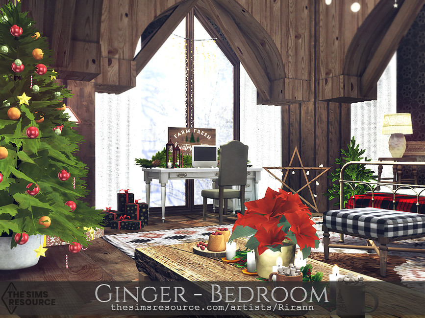 The Sims Resource - Ginger - Bedroom - TSR CC Only
