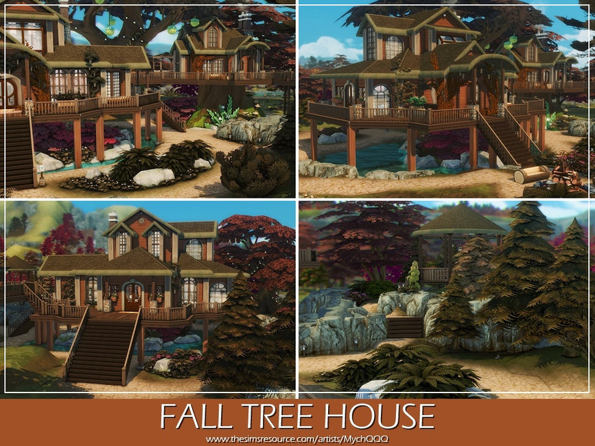 The Sims Resource - Fall Tree House