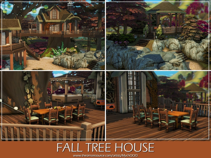 The Sims Resource - Fall Tree House