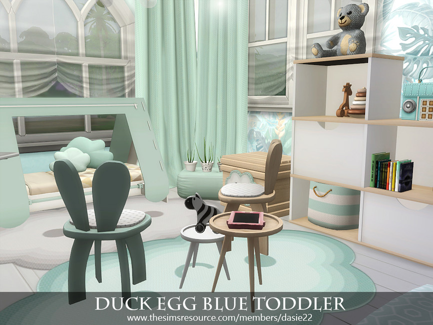 The Sims Resource - Duck Egg Blue Toddler