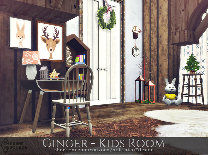 The Sims Resource - Ginger - Kids Room - TSR CC Only