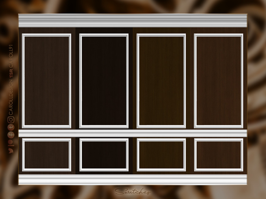 The Sims Resource - Steampunked Wood Panel