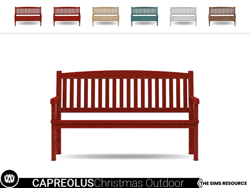 The Sims Resource - Capreolus Bench