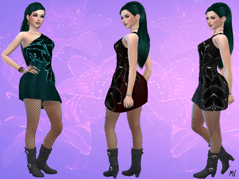 The Sims Resource | Morgana dress