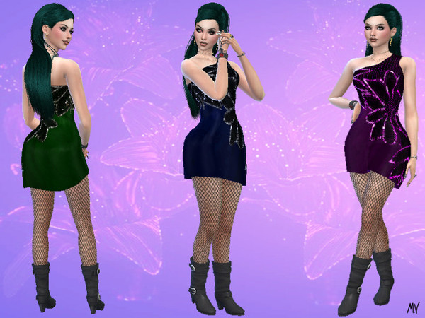 The Sims Resource | Morgana dress