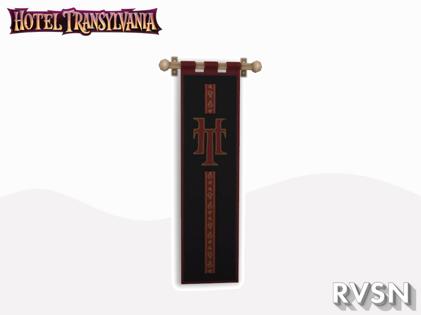 The Sims Resource - Hotel Transylvania Royal Wall Flag