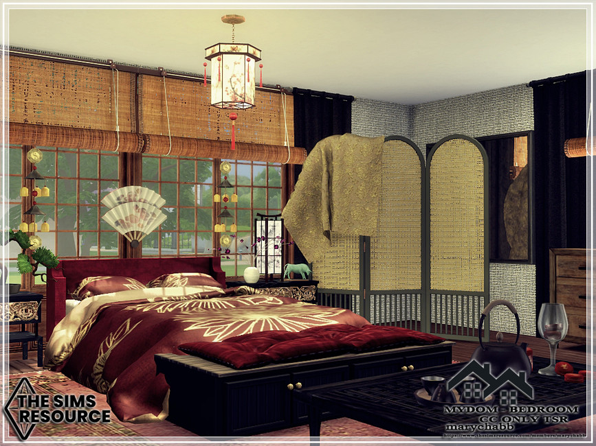 The Sims Resource - MYDOM - Bedroom - CC only TSR