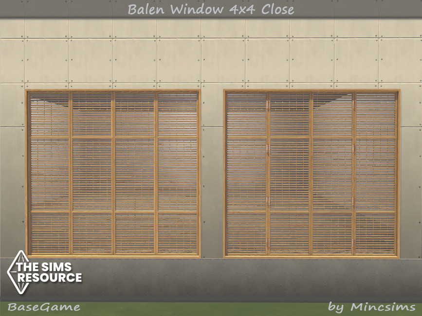 The Sims Resource - Balen Window 4x4 Close