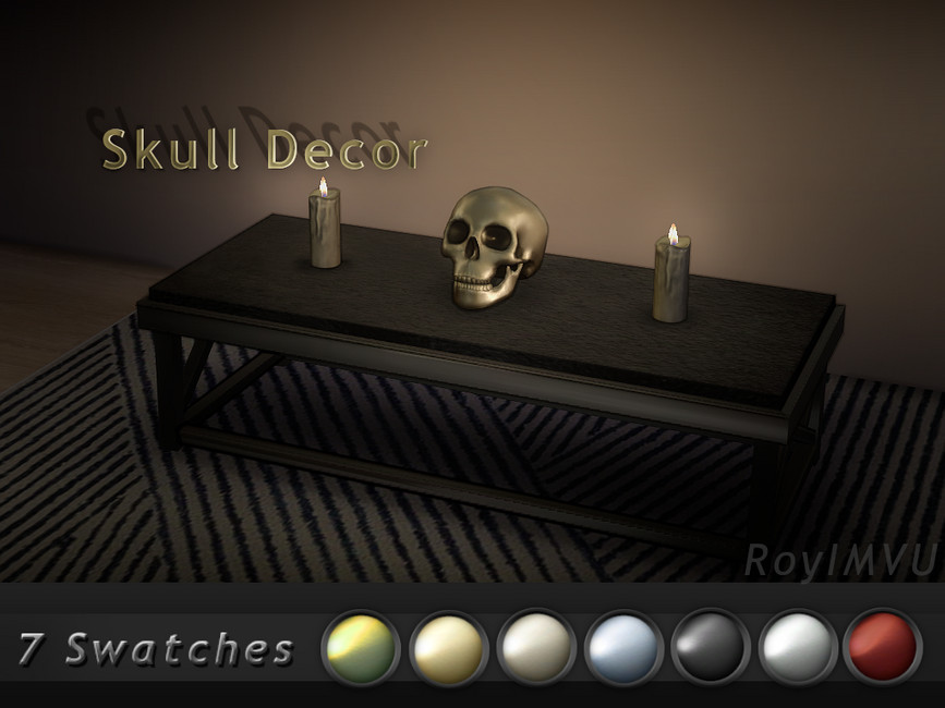 The Sims Resource - Metal Skull Decor