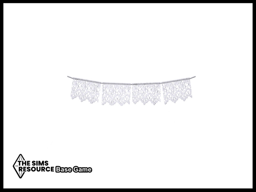 The Sims Resource - My Perfect Greek Kitchen Curtain Lace