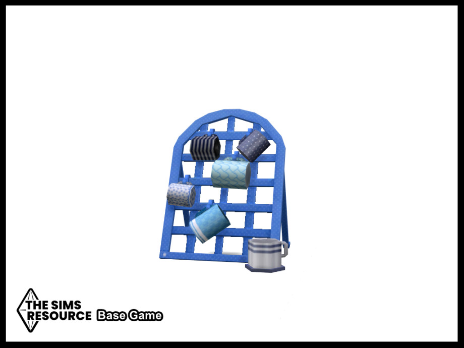 The Sims Resource | My Perfect Greed Kitchen Coffee Mug Rack