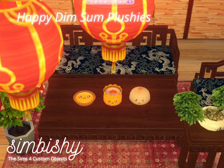 The Sims Resource - Happy Dim Sum Plushies