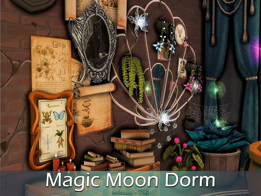 The Sims Resource - Magic Moon Dorm / TSR CC Only