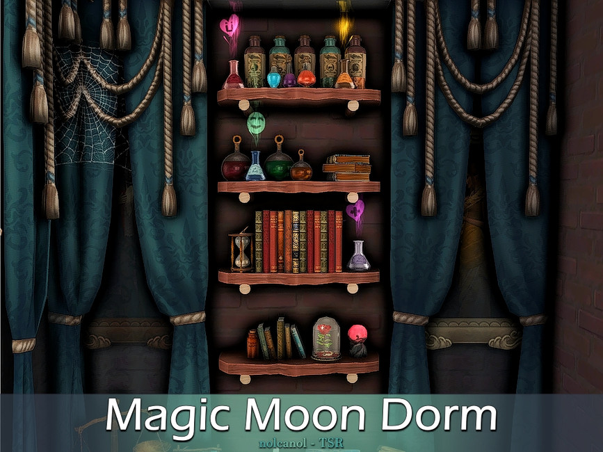 The Sims Resource - Magic Moon Dorm / TSR CC Only
