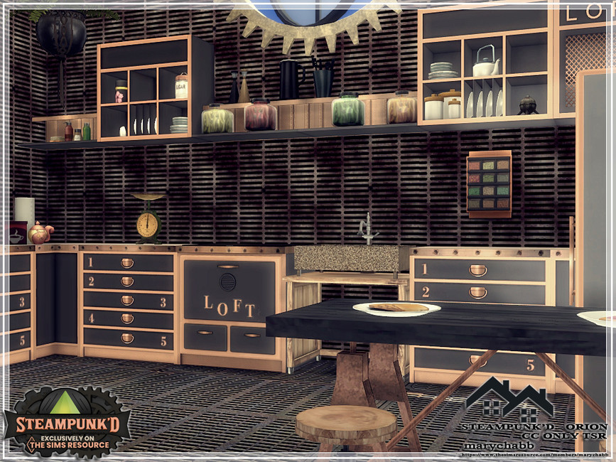 The Sims Resource - Stempunked - ORION - CC only TSR