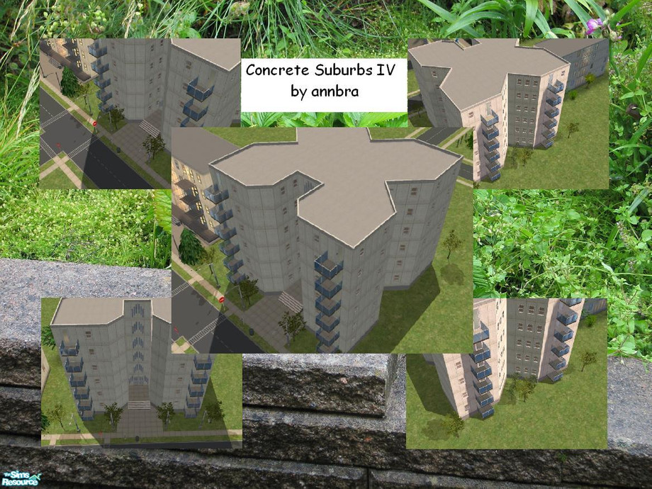 The Sims Resource | Concrete Suburbs IV