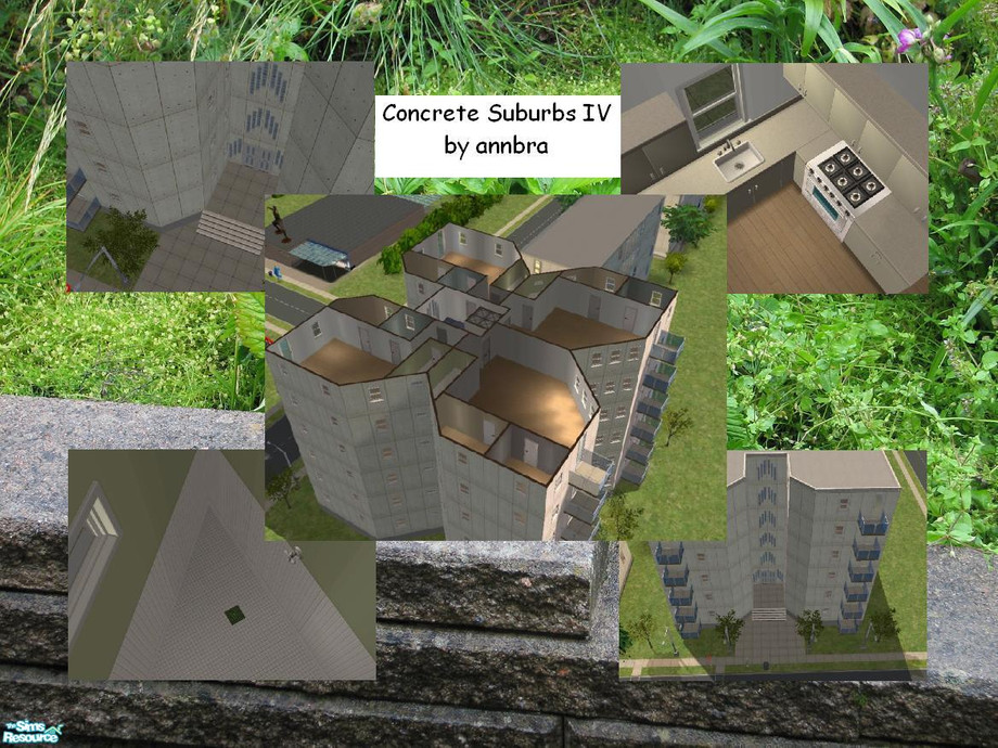 The Sims Resource | Concrete Suburbs IV