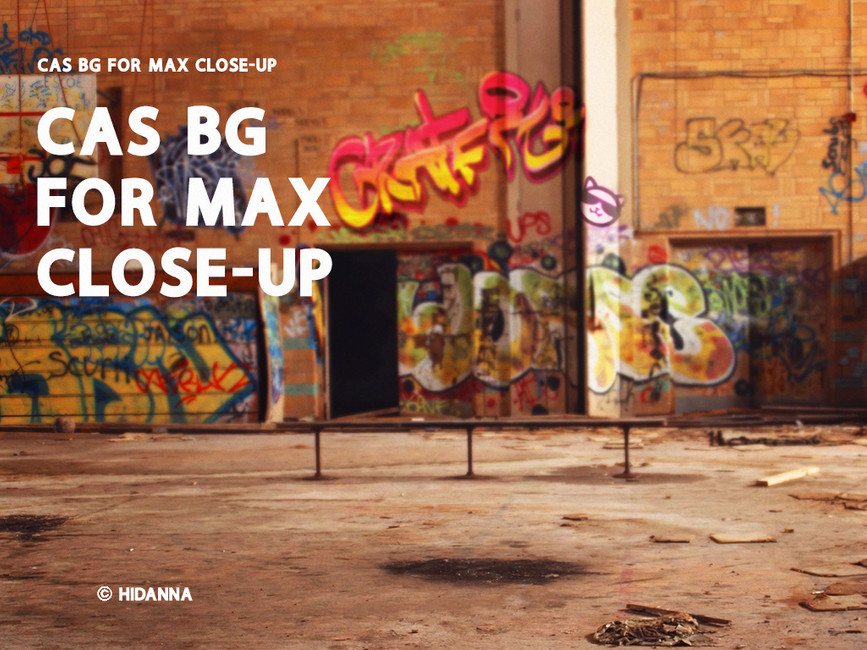 The Sims Resource - CAS Background Graffiti Wall - For finest ingame ...