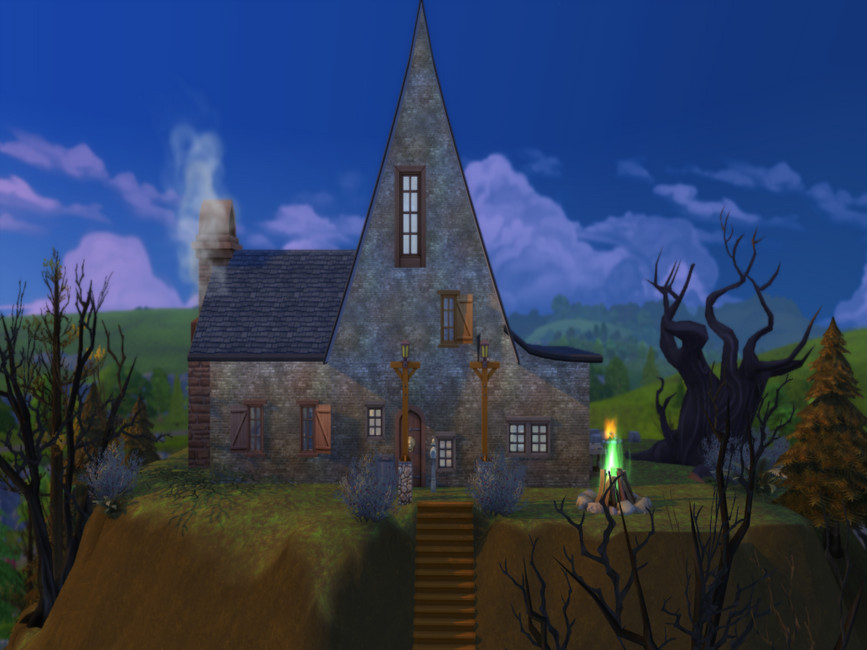 The Sims Resource - Cottage (Gloomy Witch)