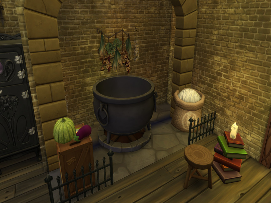 The Sims Resource - Cottage (Gloomy Witch)