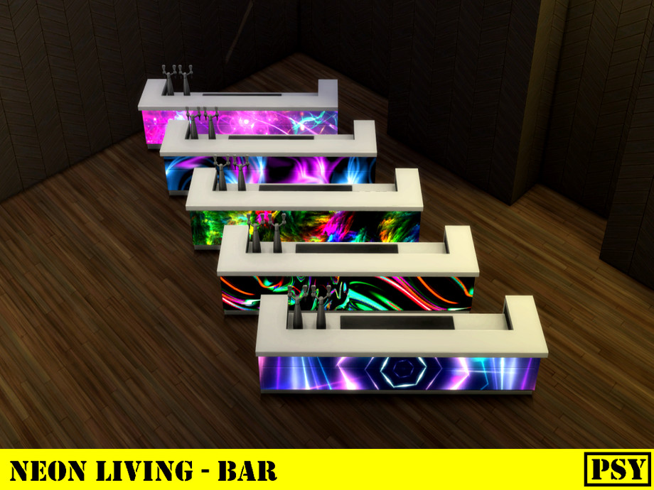 The Sims Resource | Neon Living - Bar