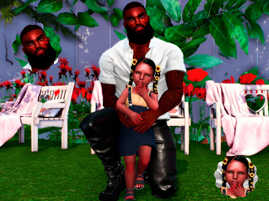 The Sims Resource - Sweet Daddy Love Posepack