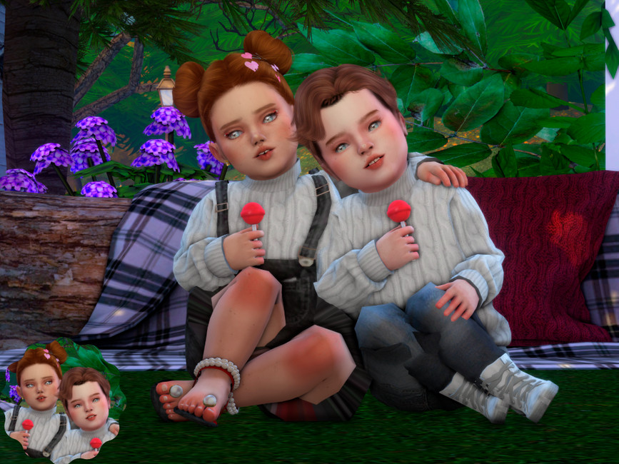 The Sims Resource - Forever Friends PosePack