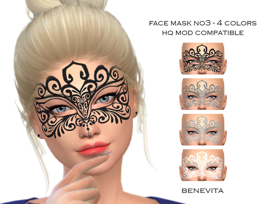 The Sims Resource - Face Mask No3 [HQ]