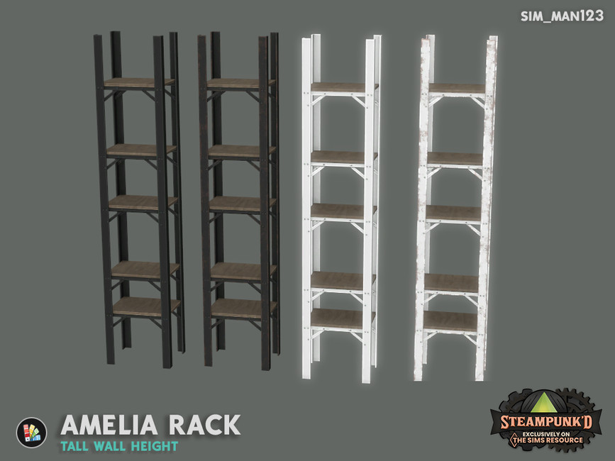 The Sims Resource - Amelia Tall Rack