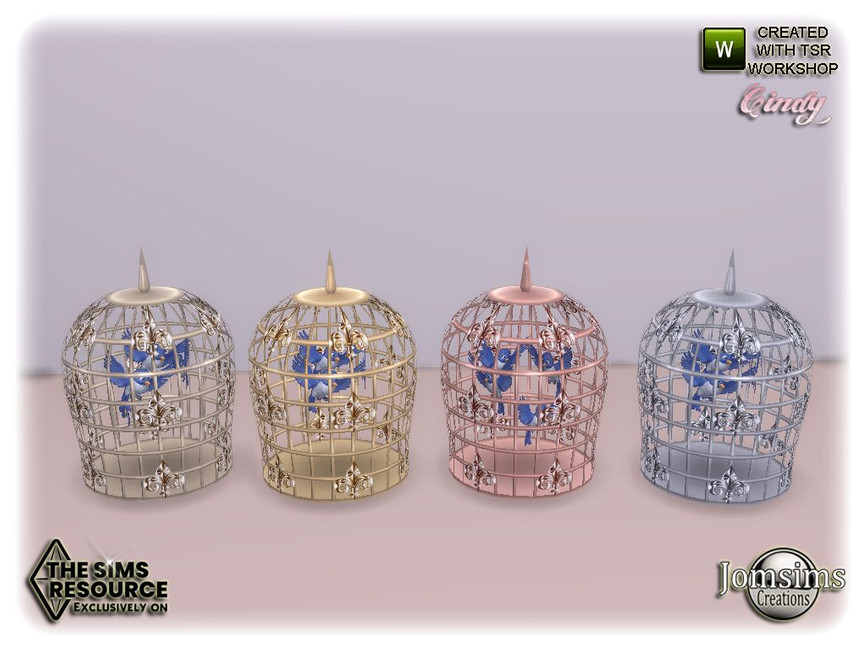 The Sims Resource - Cindy salon cage deco more small