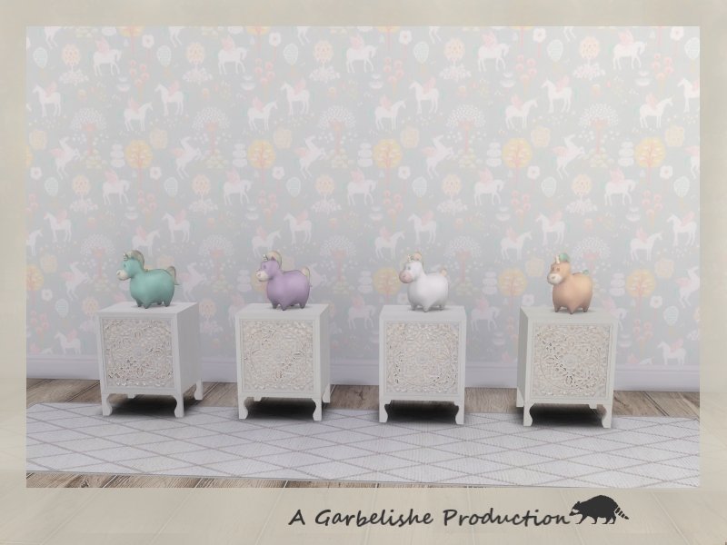 The Sims Resource | Unicorn Coin Bank