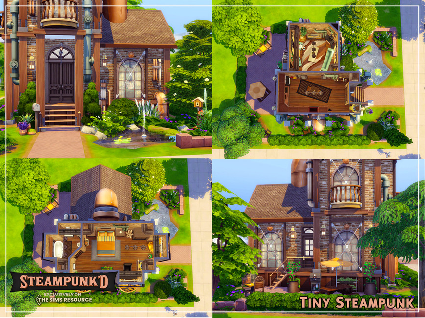 The Sims Resource - Steampunked - Tiny Steampunk - Nocc