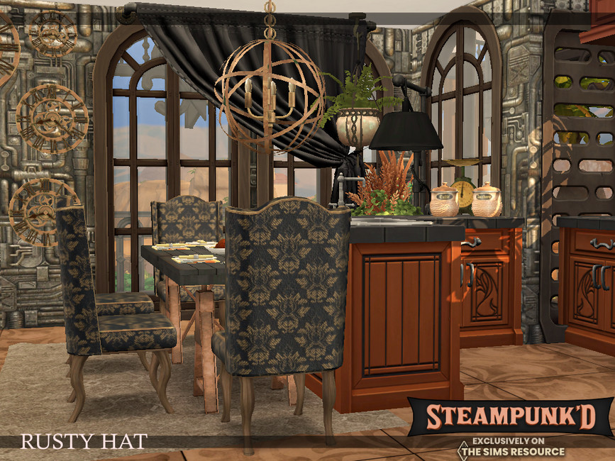 The Sims Resource - Steampunked - Rusty Hat | CC only TSR