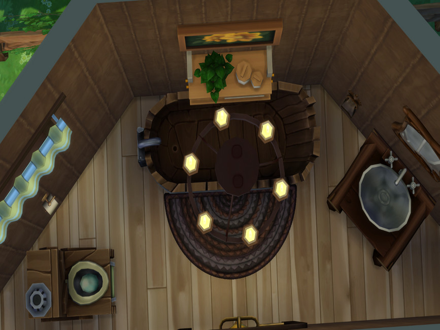The Sims Resource - Cottage (The Tree Trunk)