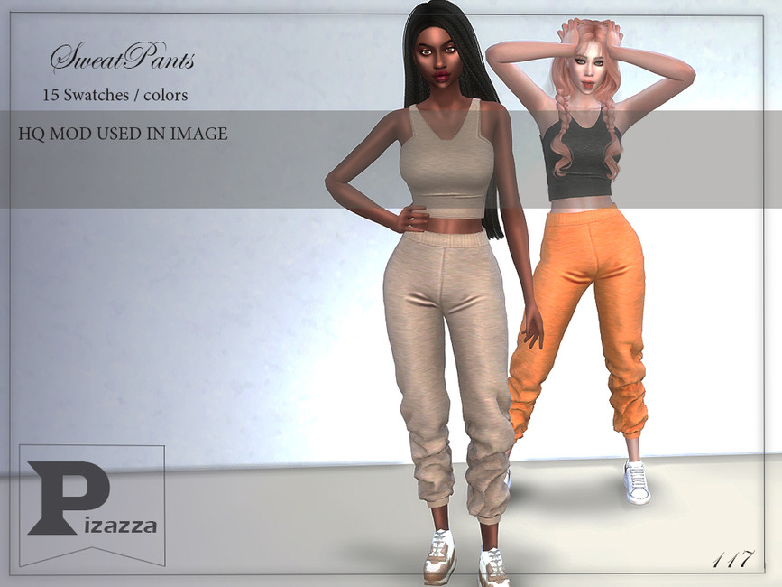 The Sims Resource - Sweat Pants