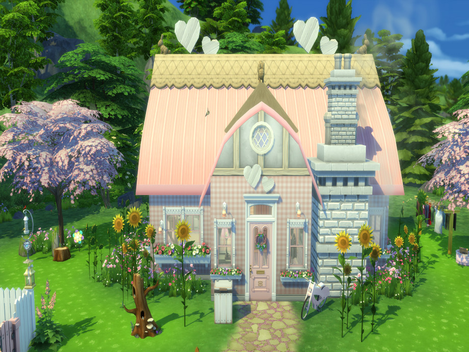 The Sims Resource | Cute Cottage