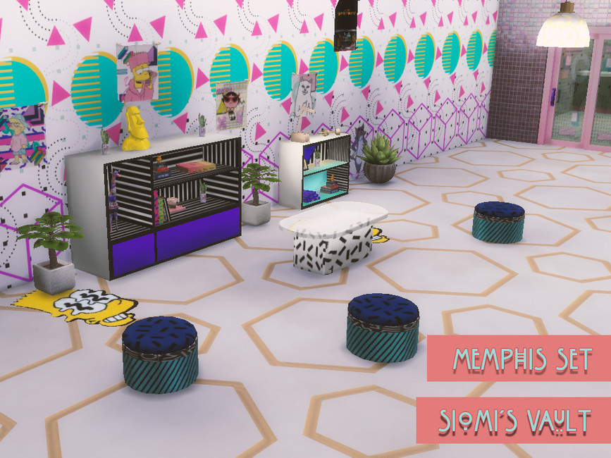 The Sims Resource - Memphis Set