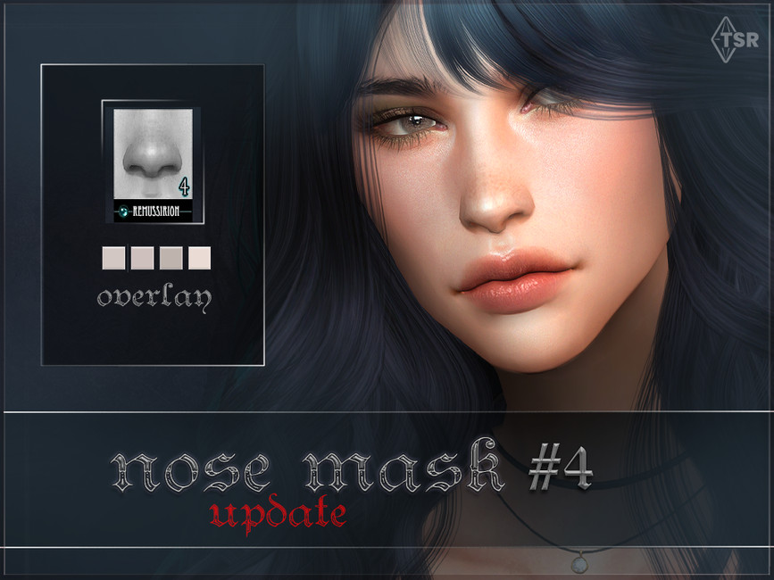 The Sims Resource - Nose mask 04 UPDATE for sim creators