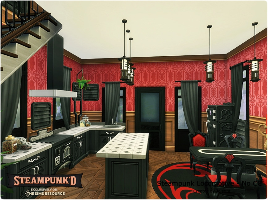 The Sims Resource - Steampunked - Locomotive - No CC