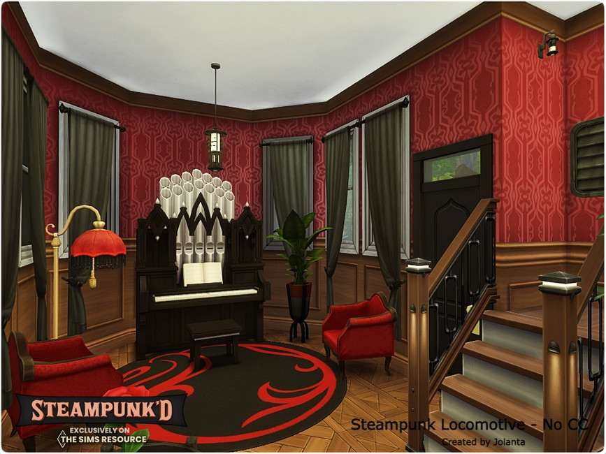 The Sims Resource - Steampunked - Locomotive - No CC