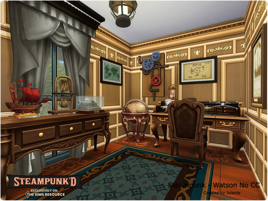 The Sims Resource - Steampunked - Watson No CC