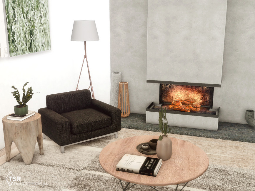 The Sims Resource - Linden Living Room - TSR CC Only