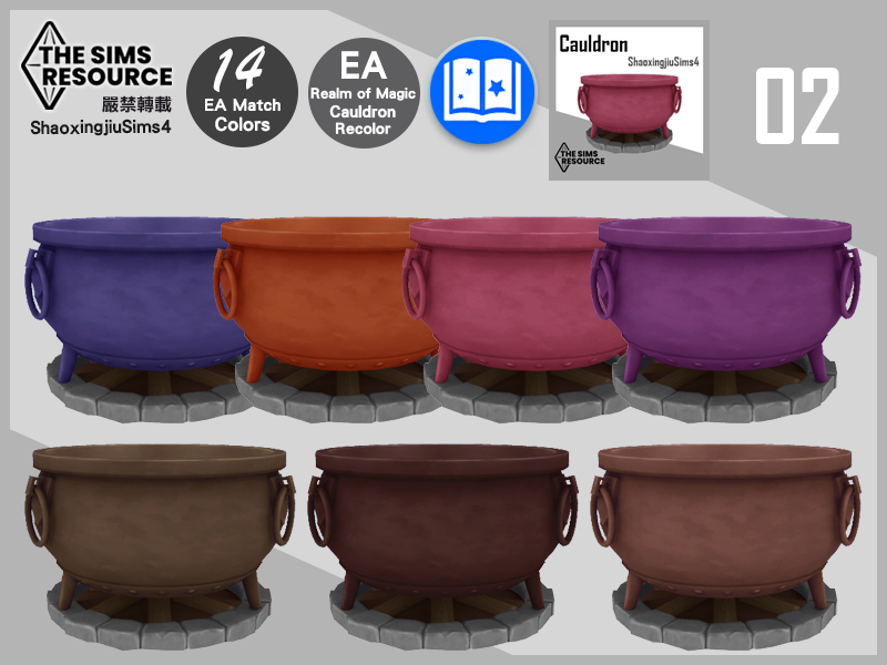 The Sims Resource | Cauldron 14 Recolors 02