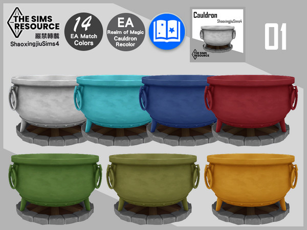 The Sims Resource | Cauldron 14 Recolors 01